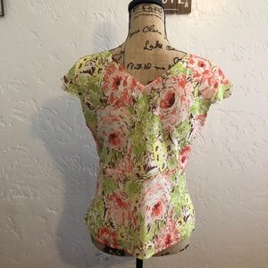 Judith Hart | Tops | Judith Hart Collection Floral Blouse Size | Poshmark